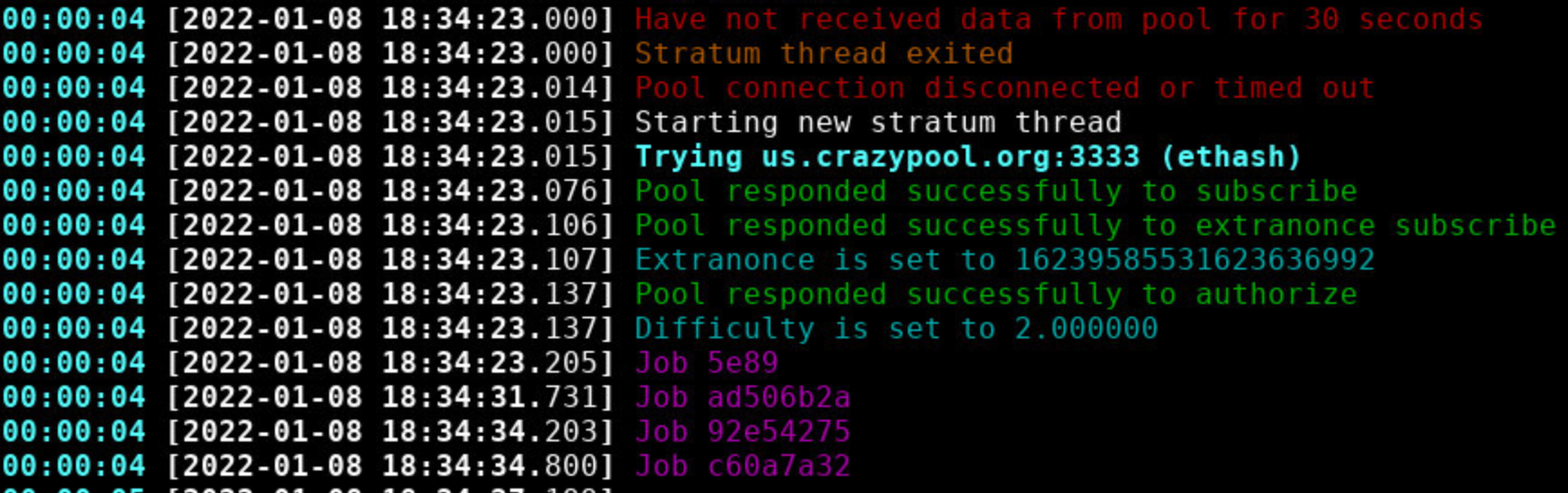 1.36 "Have not received response from pool" error · Issue #212 · sp-hash/TeamBlackMiner · GitHub