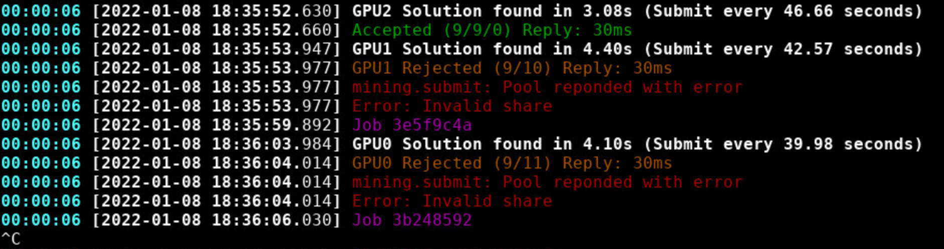1.36 "Have not received response from pool" error · Issue #212 · sp-hash/TeamBlackMiner · GitHub