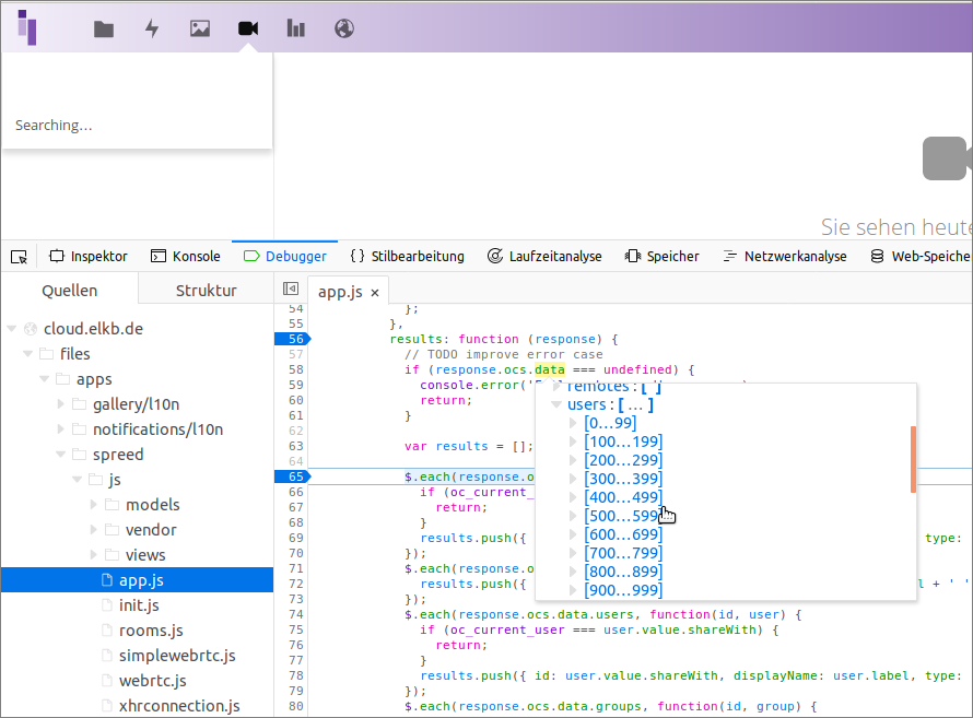 A large user base prevents the app from loading properly · Issue #617 ...