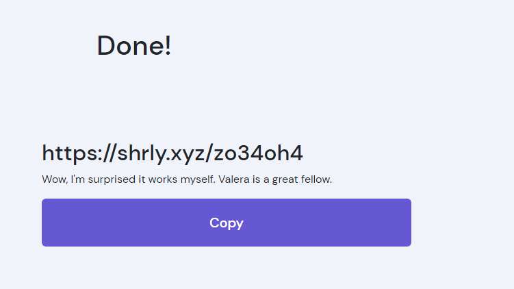 GitHub - dynomake/shortly: Simple link shortener on Spring Framework