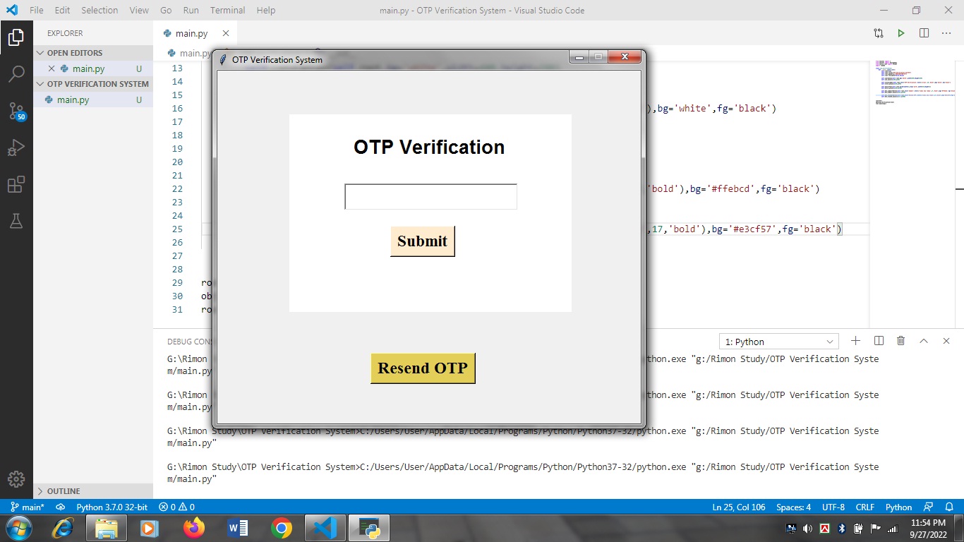 GitHub - rimonyousuf/OTP-Verification