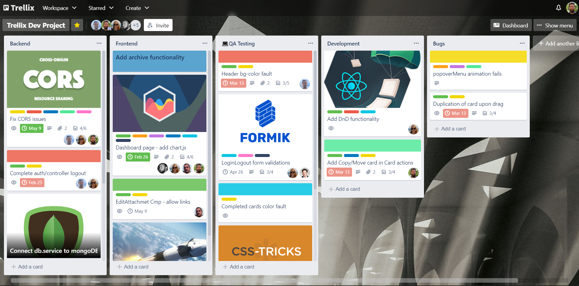 GitHub - zivbryk/Trellix: Trello clone app made using React.js | node.js | MongoDB | Express