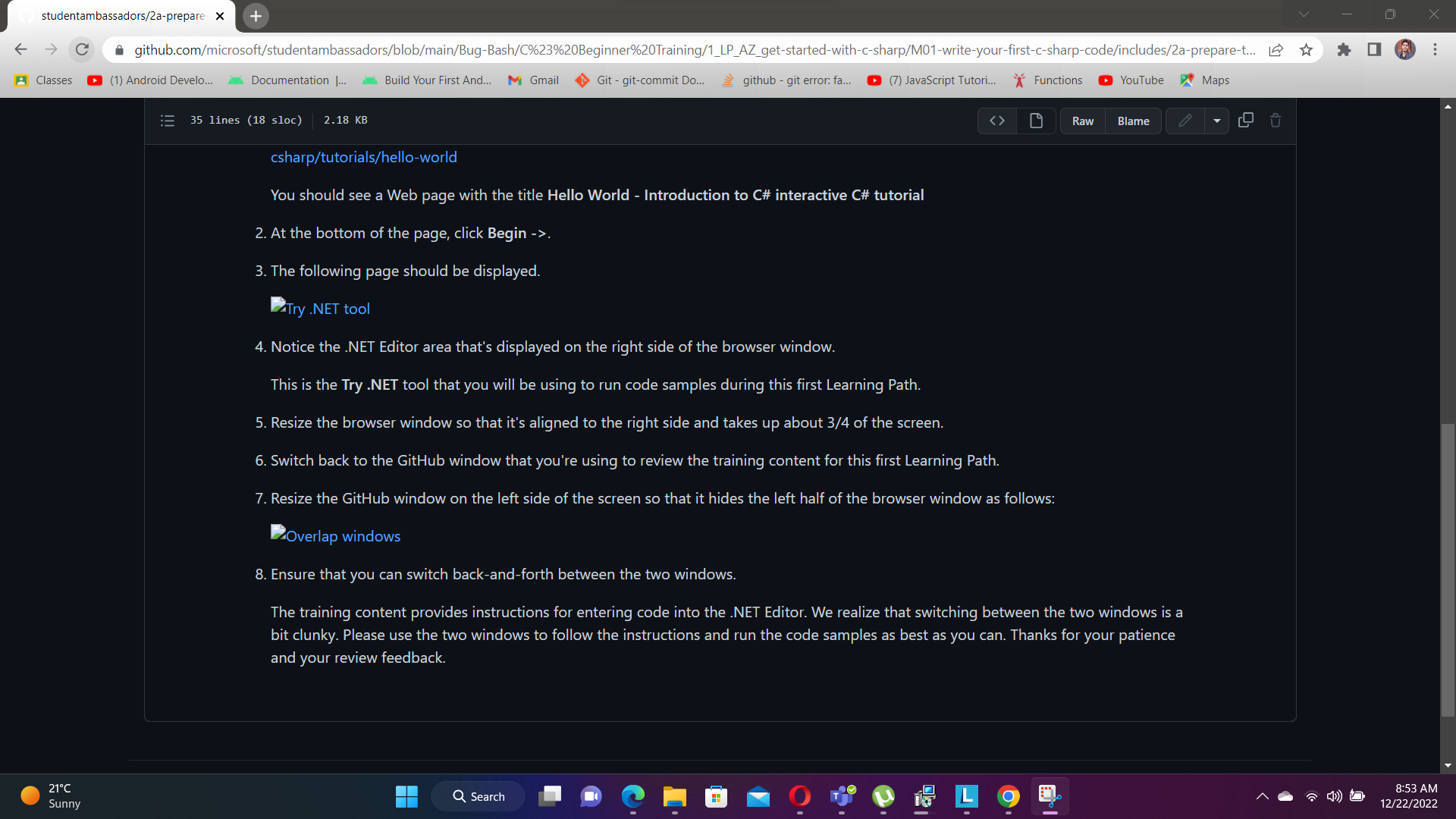 Images are not opening in Module 1.2a (prepare-try-dotnet-environment) · Issue #67 · microsoft ...