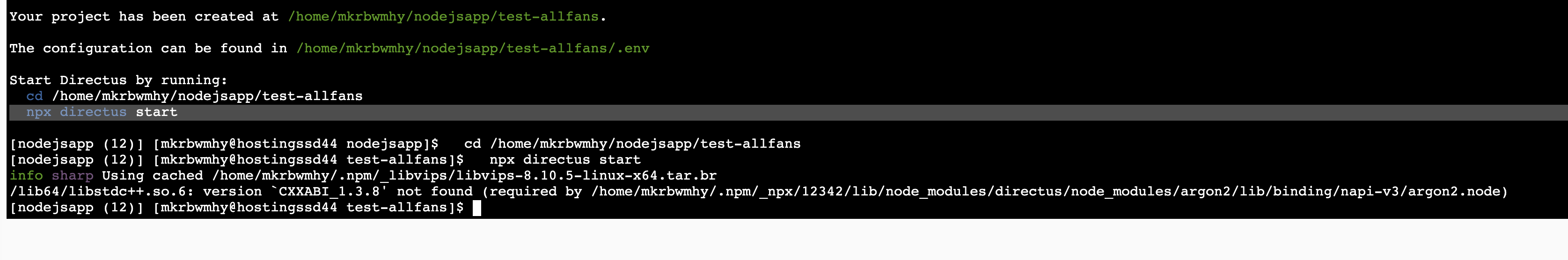 Failing to install Directus · Issue #4983 · directus/directus · GitHub