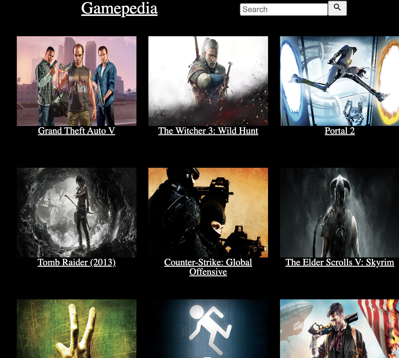 GitHub - vlados552/gamepedia: Gamepedia