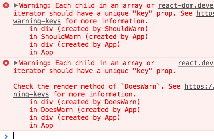 No Warning About Missing Key Prop For Array Of Arrays · Issue 9727 · Facebookreact · Github