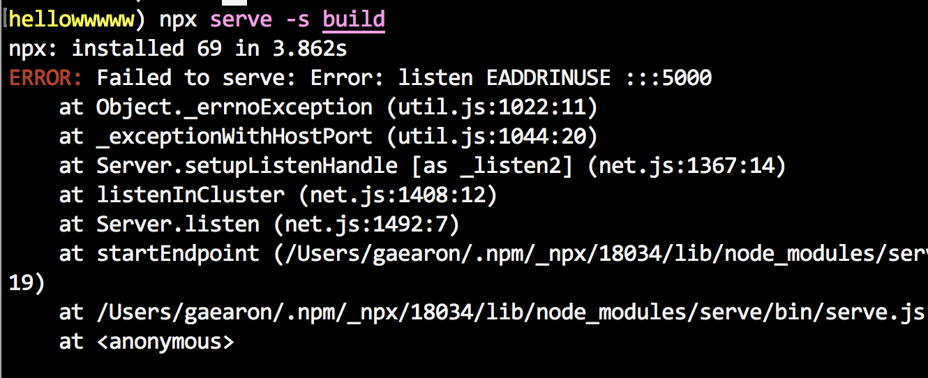 Serve no longer seems to offer a different port · Issue #476 · vercel/serve · GitHub