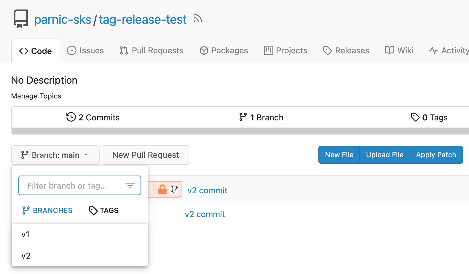 Tags not showing up on try.gitea.io web interface · Issue #19622 · go-gitea/gitea · GitHub