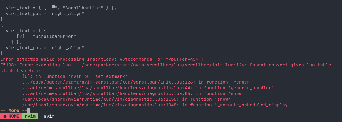 Sometimes throwing an error if incorrect code is detected · Issue #14 · petertriho/nvim ...