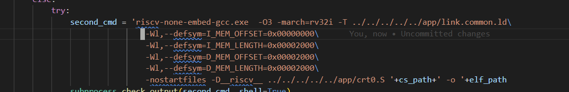 big_core - find how to pass a variable between the linker and package ...