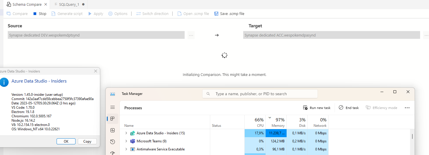Schema compare between 2 databases with external tables doesn't work · Issue #270 · microsoft ...