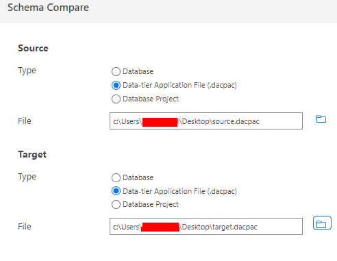 Schema compare between 2 databases with external tables doesn't work · Issue #270 · microsoft ...