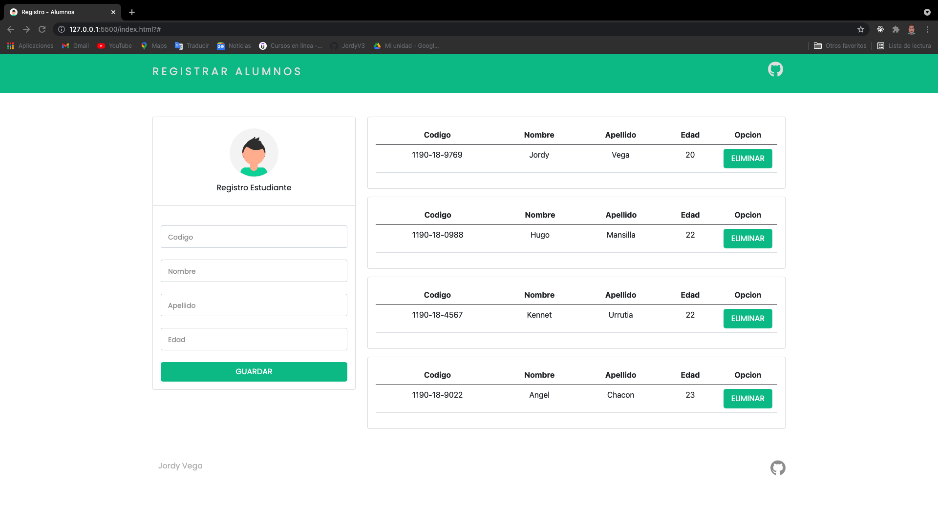 GitHub - JordyV3/SPA-Registro-Alumnos: Aplicacion de una sola paguina para registrar alumnos en ...