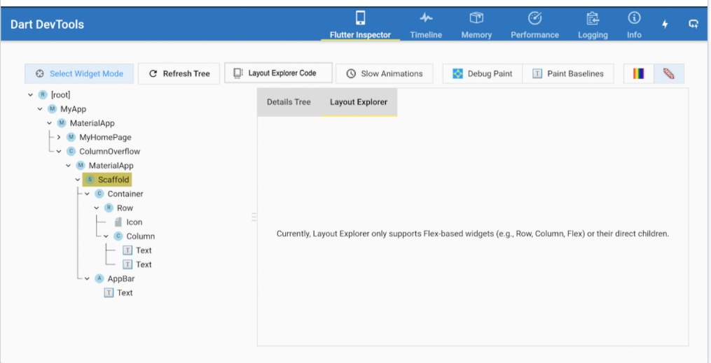 Devtools Inspector Page Ux Punch List 2020 · Issue 1984 · Flutter Devtools · Github