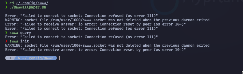 Switch Mode and wallpaper didn't work · Issue #3 · prasanthrangan/hyprdots · GitHub