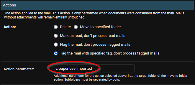 How exactly to use mail rule that is based on tags? · paperless-ngx ...