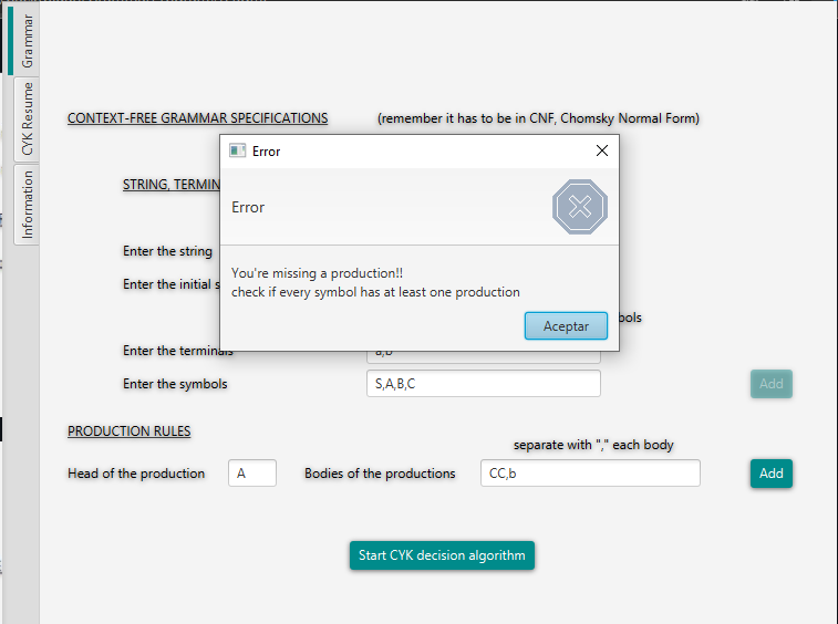 GitHub - LinaSalinas7/AlgoritmCYK: This is a project based on Workshop ...