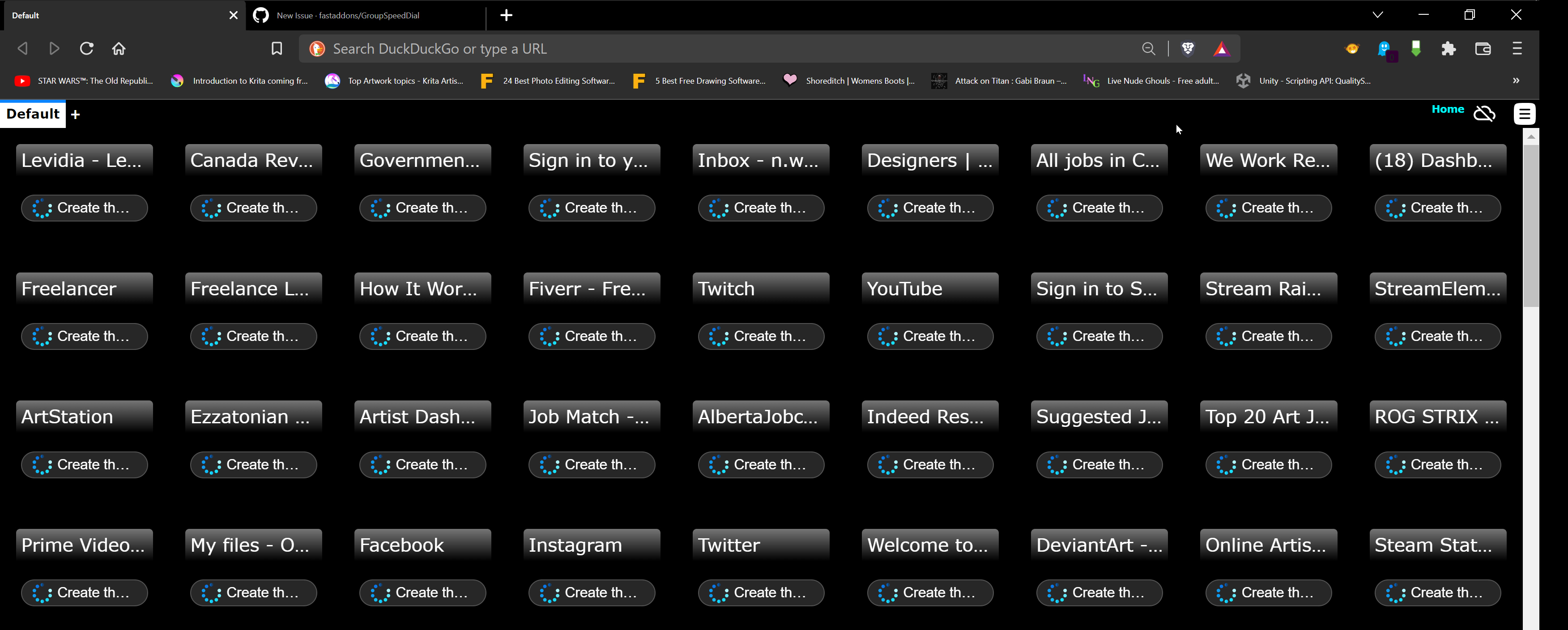All thumbnails disappear now? · Issue #139 · fastaddons/GroupSpeedDial · GitHub