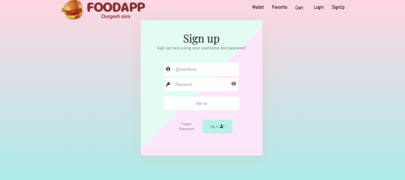 GitHub - durgeshsoni/Food-App: Food app like zomato using html, CSS & Js