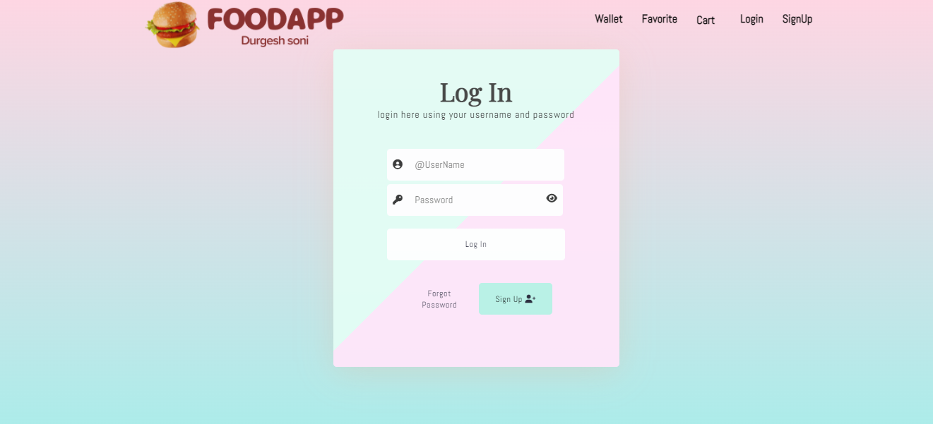 GitHub - durgeshsoni/Food-App: Food app like zomato using html, CSS & Js
