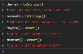 toString() cuts timezone · Issue #268 · iamkun/dayjs · GitHub