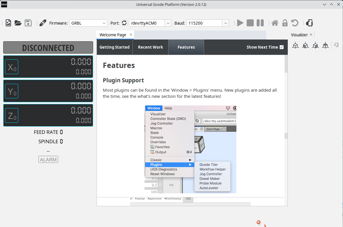The Rendering Of The Ui Under Linux Is Faulty · Issue 2049 · Winder Universal G Code Sender