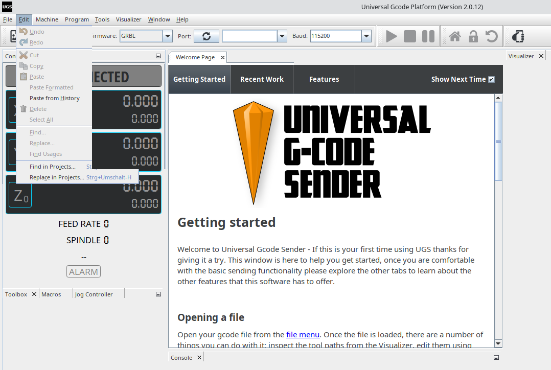 The Rendering Of The Ui Under Linux Is Faulty · Issue 2049 · Winder Universal G Code Sender
