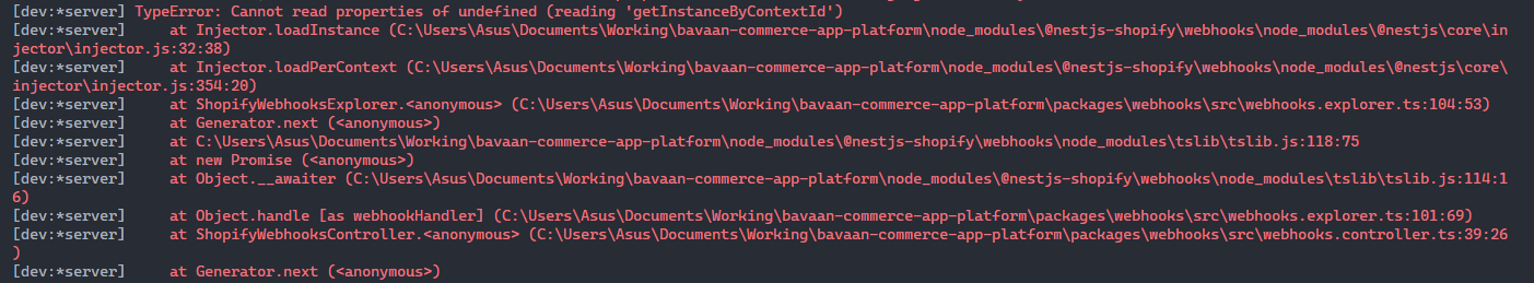 Cant Get Req · Issue 80 · Nestjs Shopifynestjs Shopify · Github