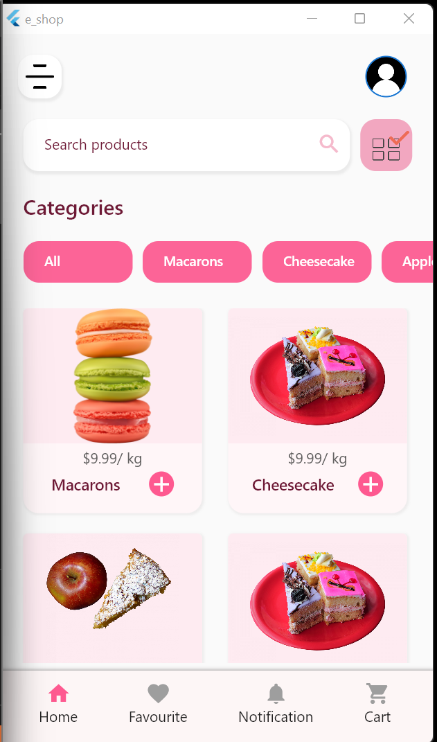 GitHub - Chmpragyan/flutter_ui_homepage_bakery_shop