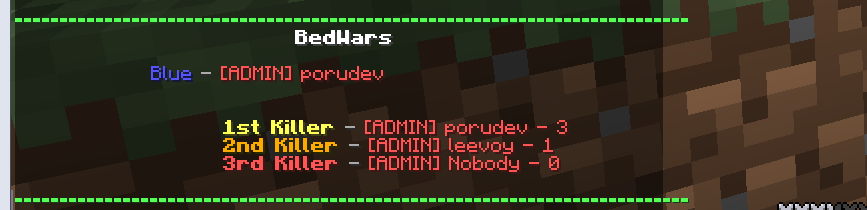 separate placeholder format for winner team and top killers · Issue #631 · andrei1058 ...