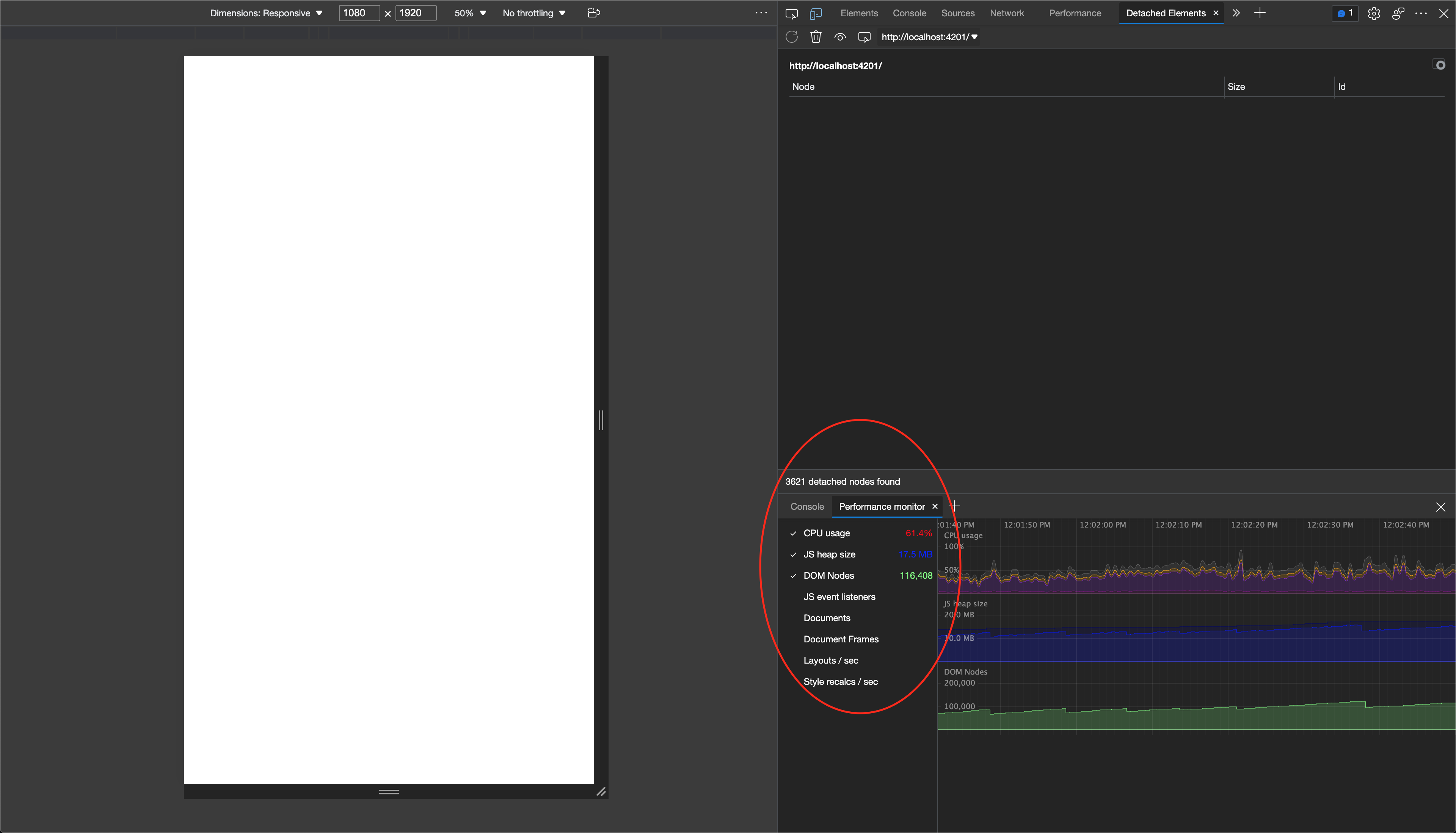 Components not being garbage collected by browser, causing major memory leak · Issue #45080 ...