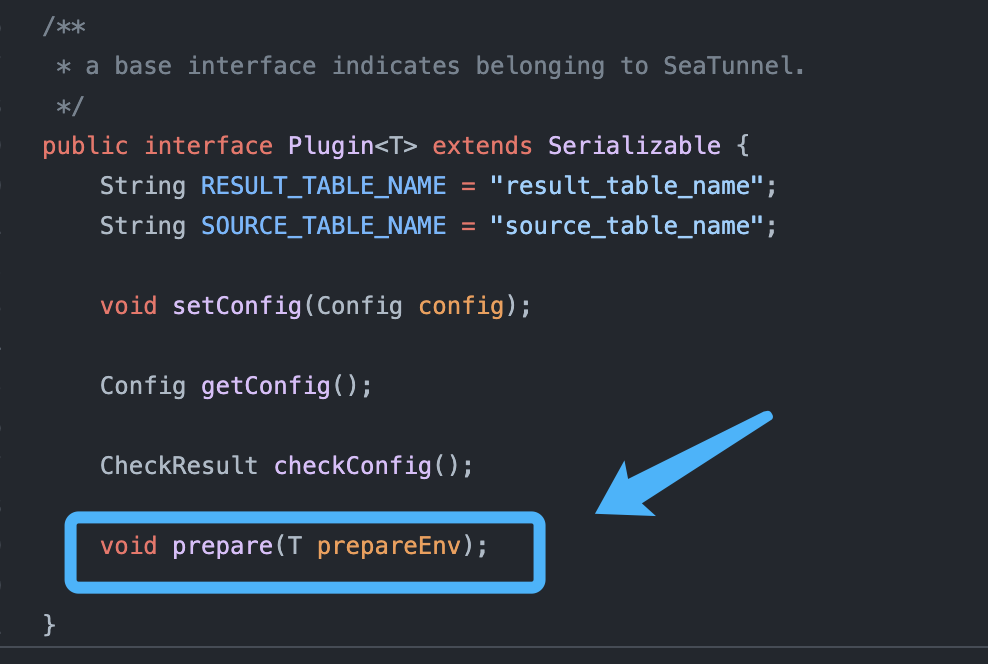 [Improve] [api] Should remove useless abstract method in BaseSparkSink ...