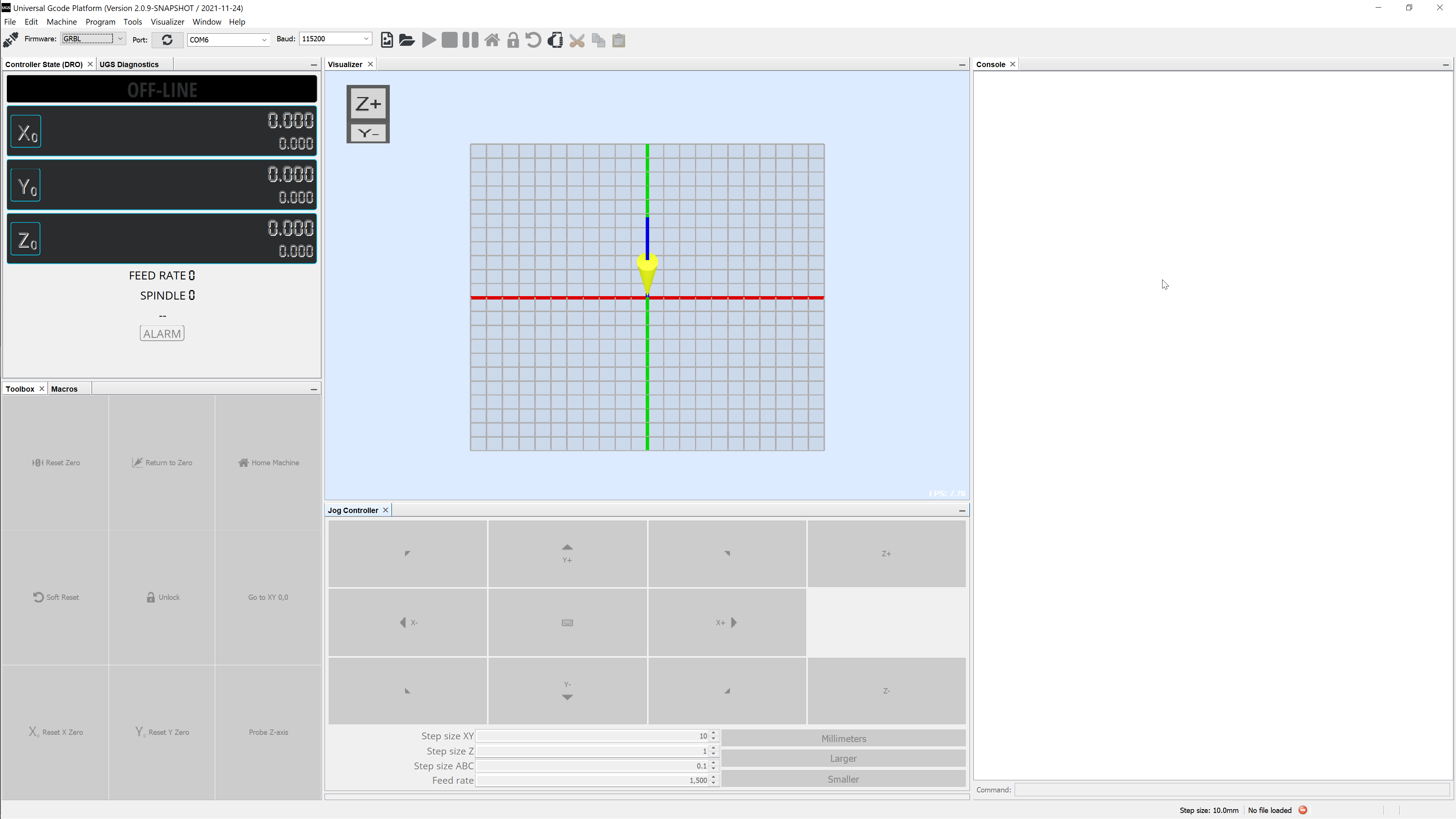 NC Editor pane missing · Issue #1839 · winder/Universal-G-Code-Sender ...