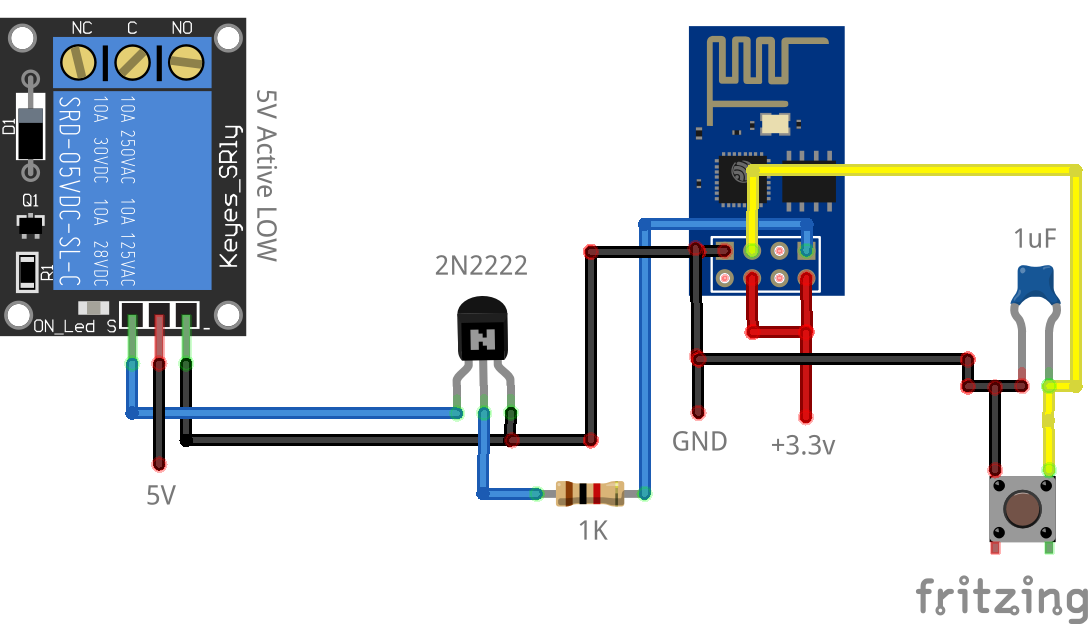 GitHub - JohnavonVincentius/Blynk-Light-Button: Controls a output(Relay ...