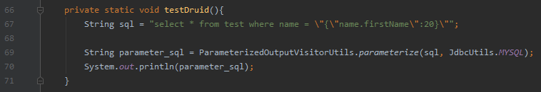 SQL Parser在解析mysql语句的条件字符中若存在双引号则解析失败 · Issue #3828 · alibaba/druid · GitHub