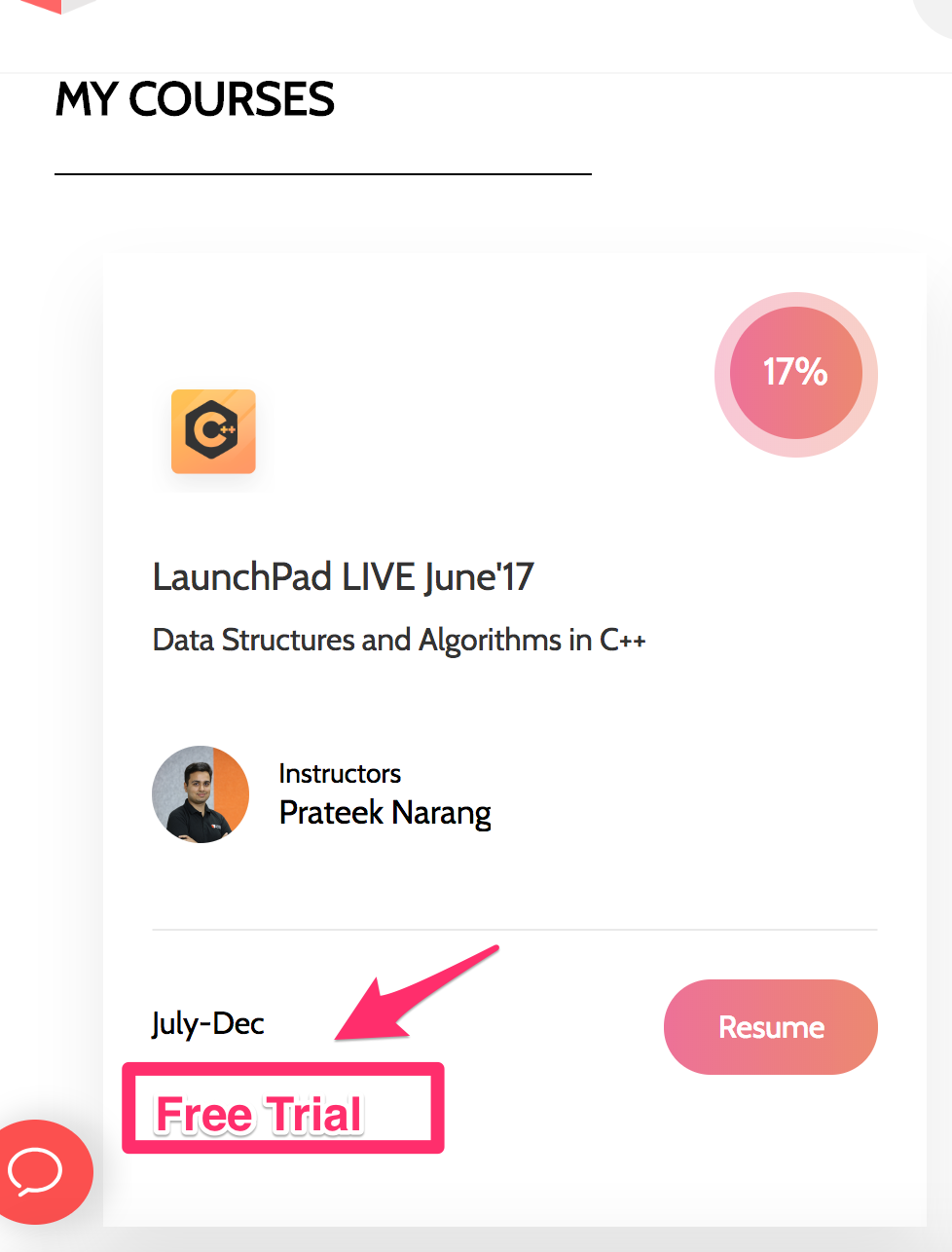 Show If Run Is Premium Or Not On My Courses Page · Issue 177 · Coding Blocks Codingblocks