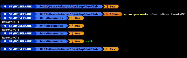 Enter-PSSession · Issue #3550 · JanDeDobbeleer/oh-my-posh · GitHub