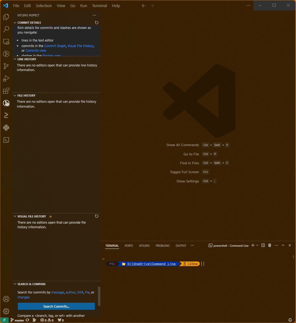 [Bug]: GitLens Extension: 3 Areas do NOT have transparent background ...