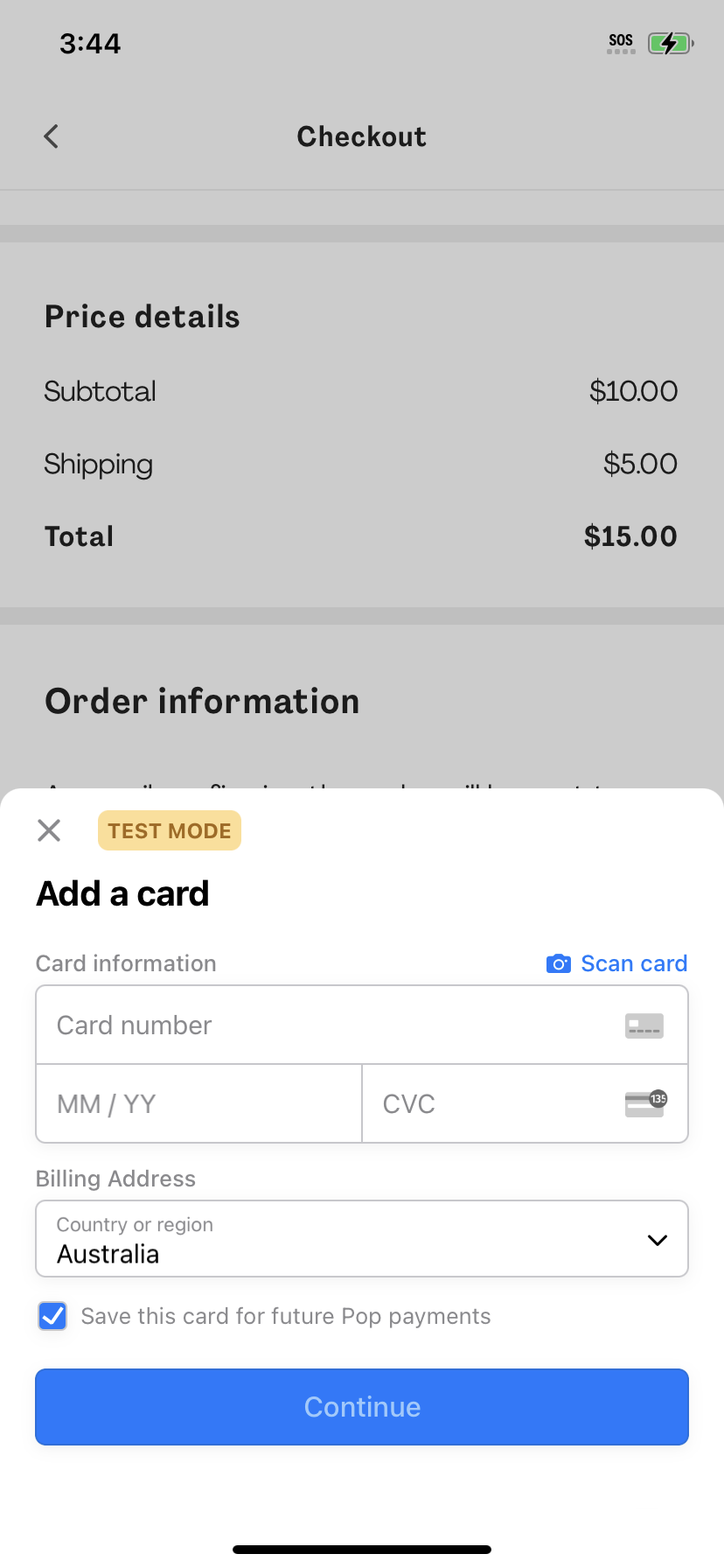 Ios Apple Pay Is Not Accessible When Being Reviewed For App Store · Issue 1273 · Stripe