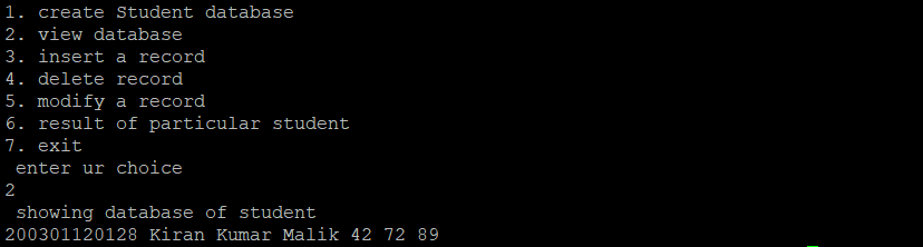 GitHub - KiranKumarMalik/Student-Record-using-Shell-Programming: Using Shell Scripting language