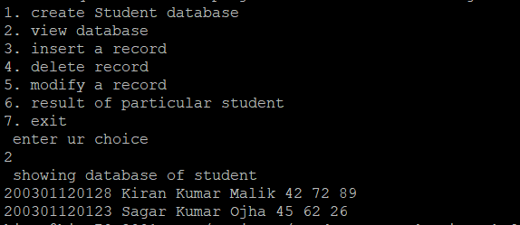 GitHub - KiranKumarMalik/Student-Record-using-Shell-Programming: Using Shell Scripting language