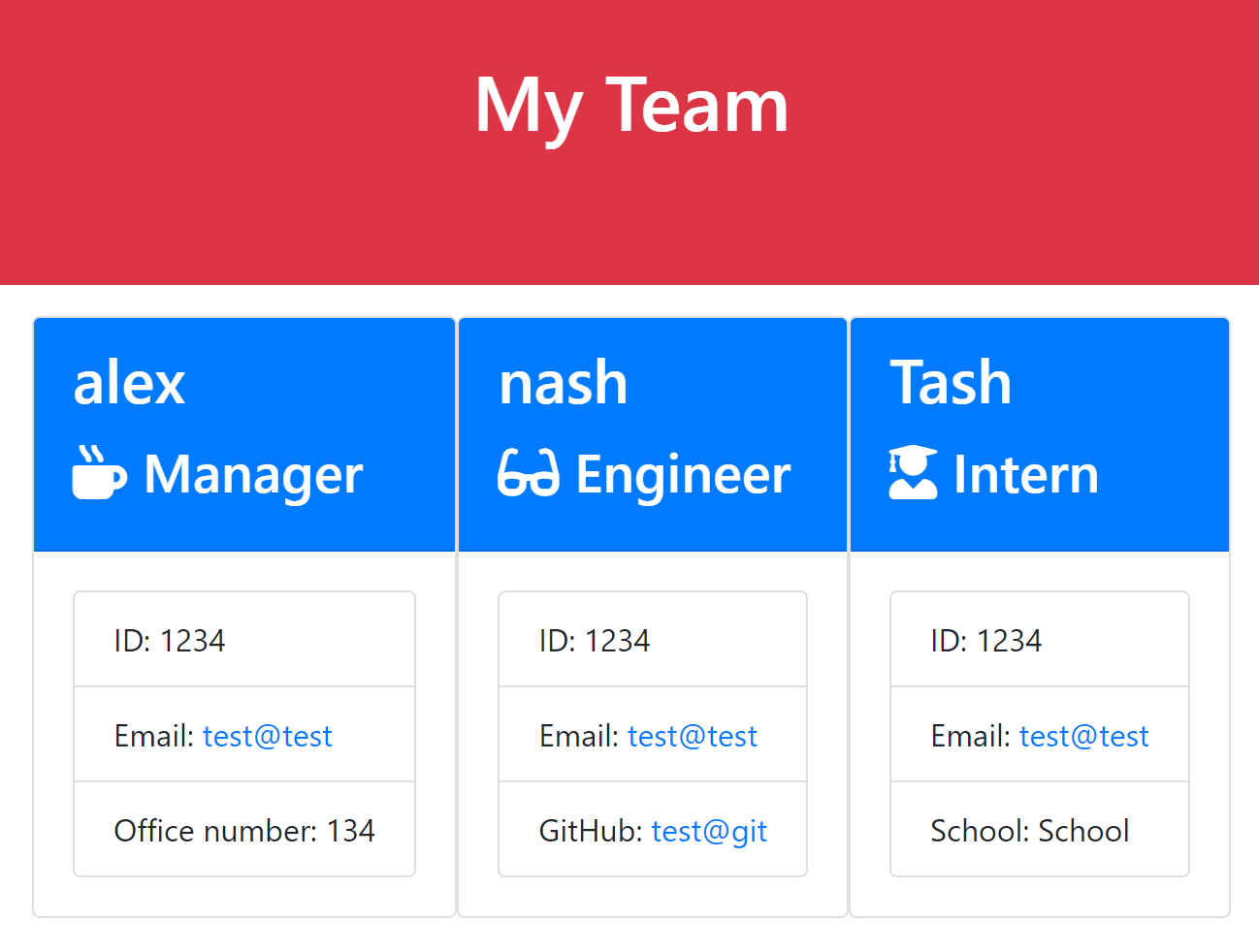 GitHub - ChristopherBz/Team-Profile-Generator