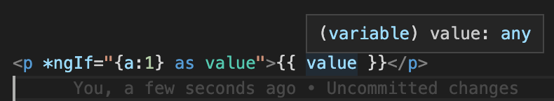 Infer more accurate values in `as` · Issue #725 · angular/vscode-ng-language-service · GitHub
