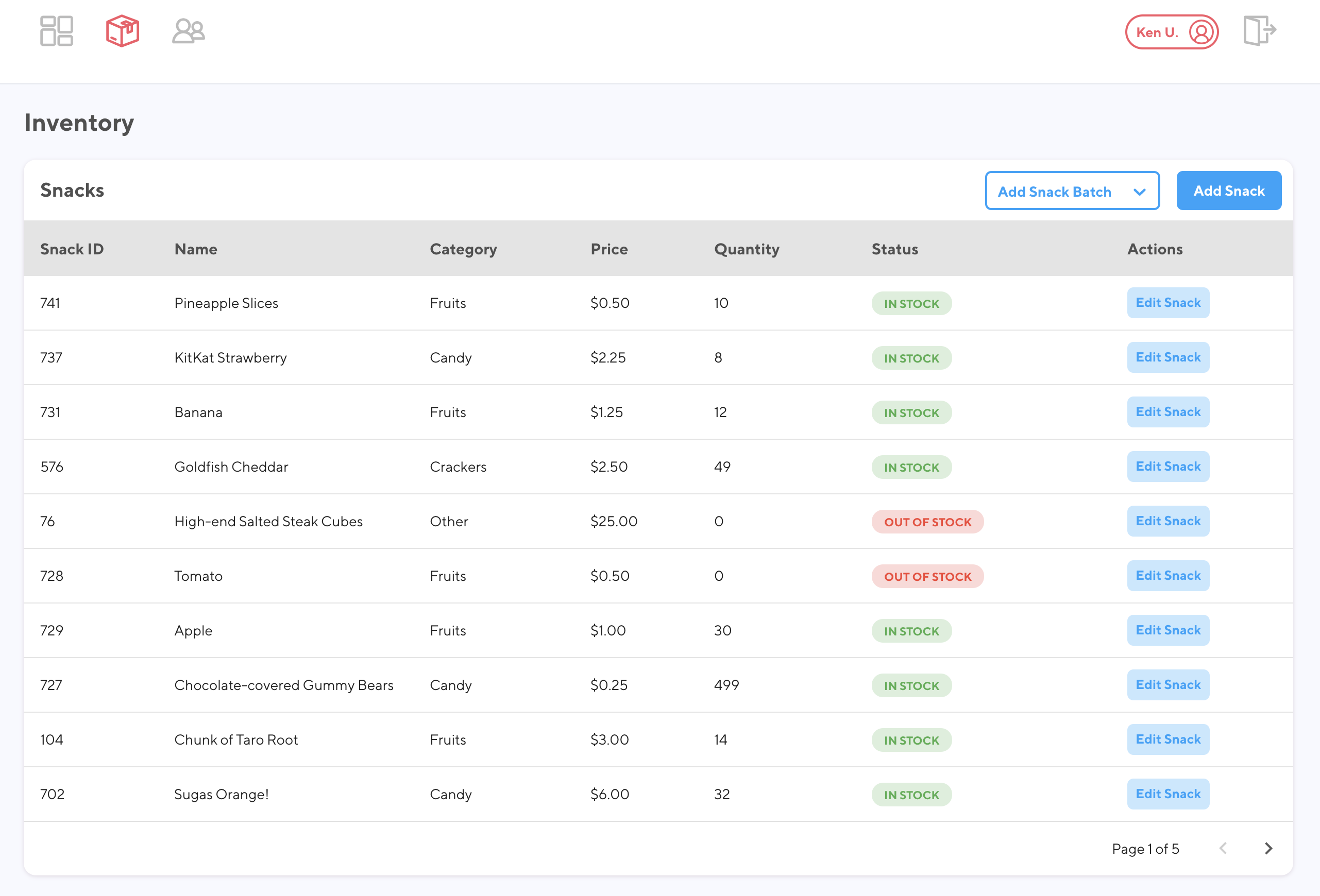 GitHub - Ken-Utsunomiya/SnackTrack-Client