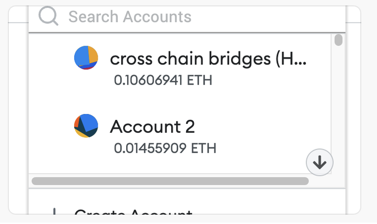 Expand Scroll Area In Account Menu · Issue 15298 · Metamask Metamask