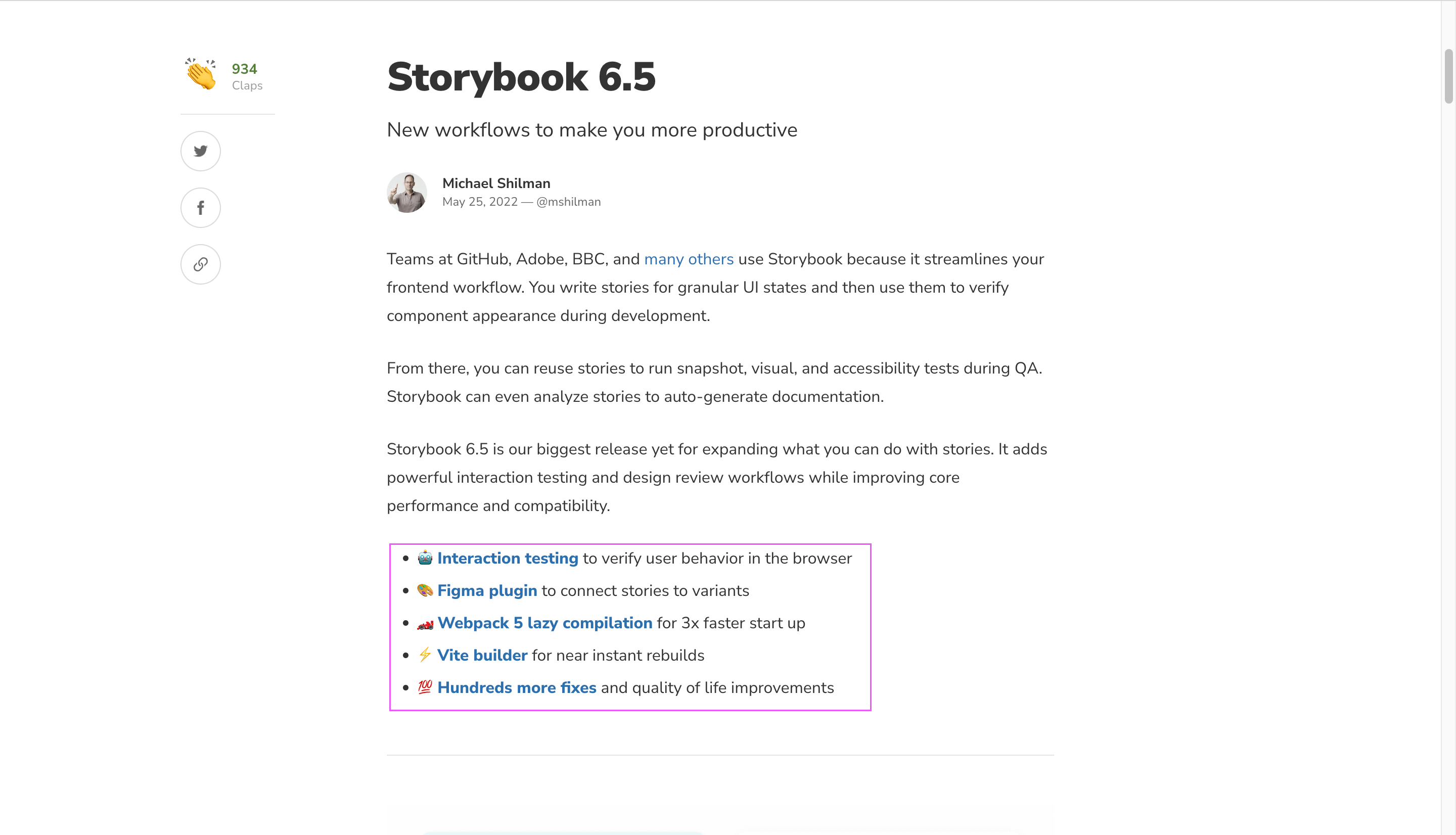 Upgrade storybook to 6.5 · Issue #15683 · MetaMask/metamask-extension · GitHub