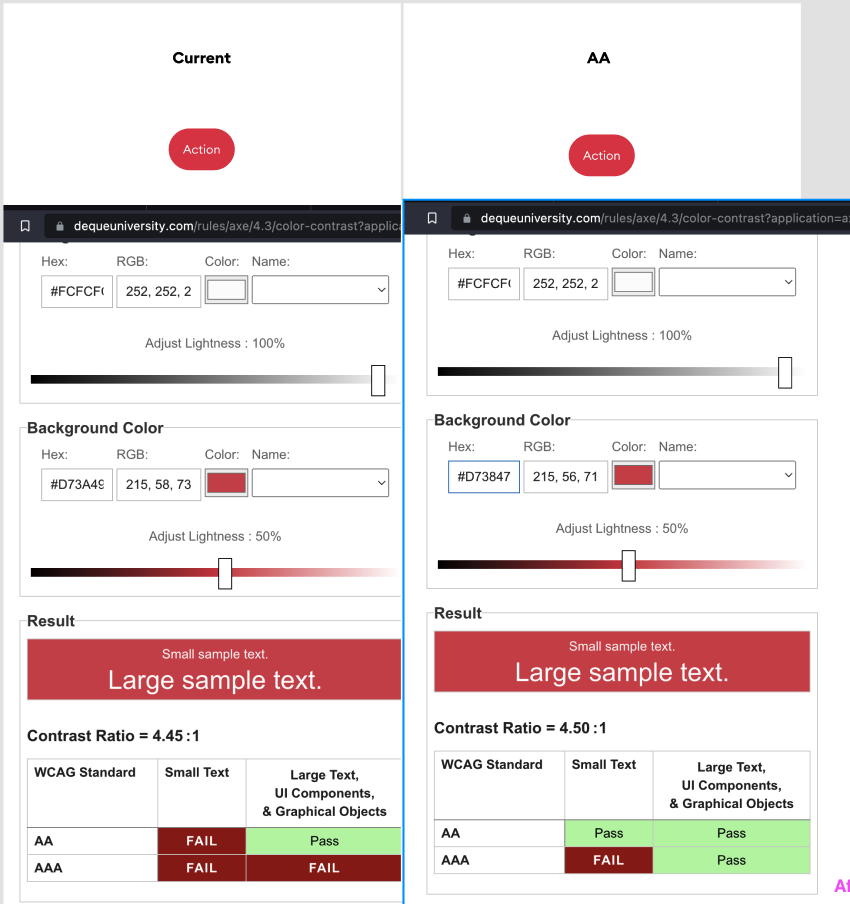 Update Primarydefault And Errordefault To Be Aa Compliant For Accessibility · Issue 253 7993
