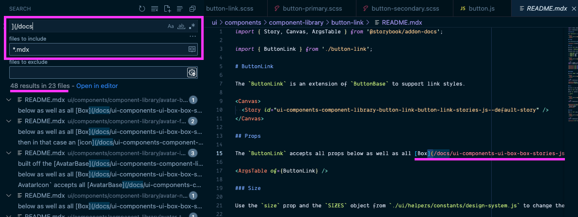 Update story links in storybook documentation · Issue #17110 · MetaMask ...