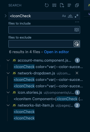 Replace all fa-check icons with equivalent Icon component · Issue #17526 · MetaMask/metamask ...