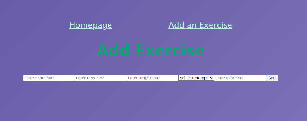 GitHub - JakubSero/Exercise-Journal-Database: CS290 Final